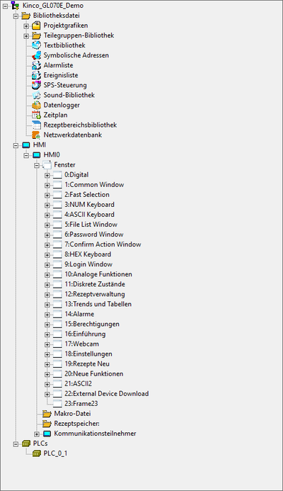 Programmiersoftware Kinco DTools