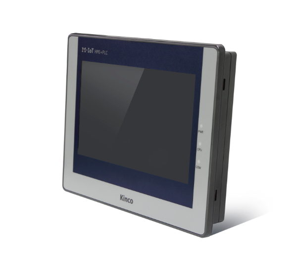 Kinco 7" Widescreen HMI-Touchpanel mit integrierter SPS IoT Series MK070E-33DT