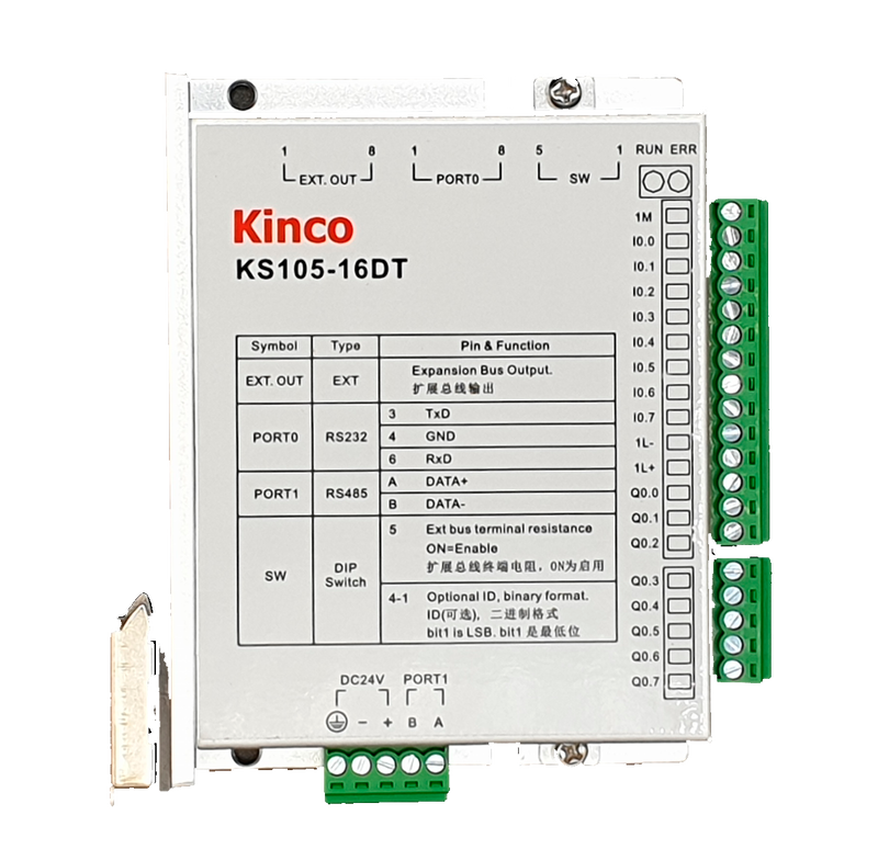 Kinco 7" Widescreen HMI-Touchpanel IoT Series GT070HE-4G