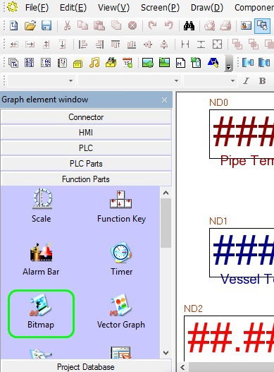 Hintergrundbilder in Kinco HMI einfügen